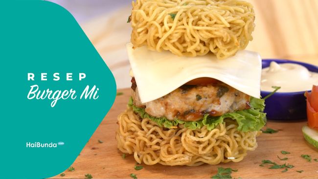 Resep Burger Mi
