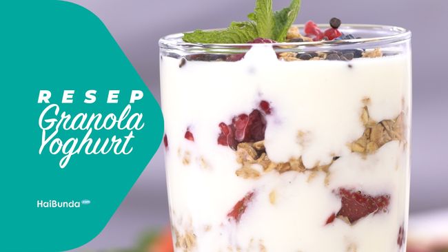 Resep Granola Yoghurt