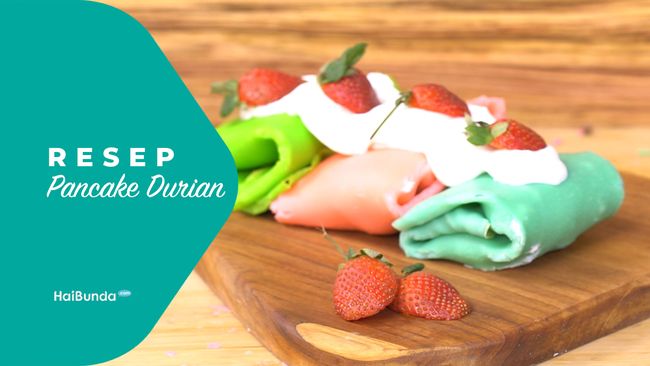 Resep Pancake Durian