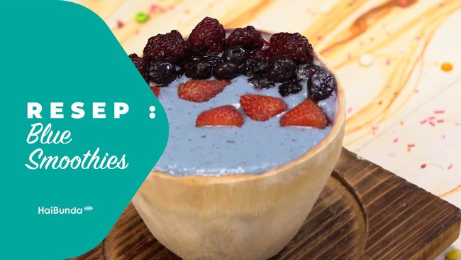 Resep Blue Smoothies
