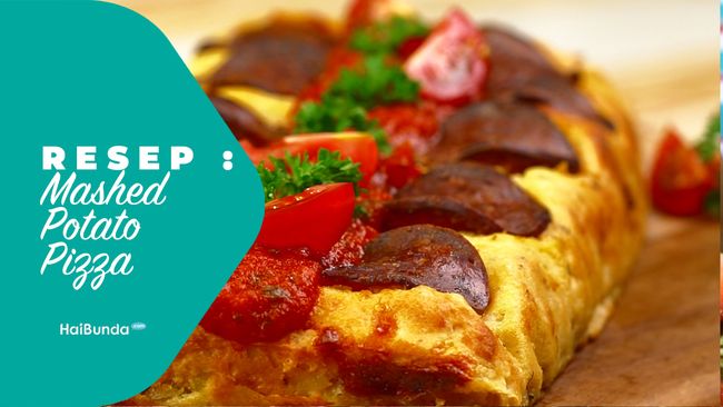 Resep Mashed Potato Pizza