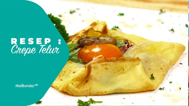 Resep Crepe Telur
