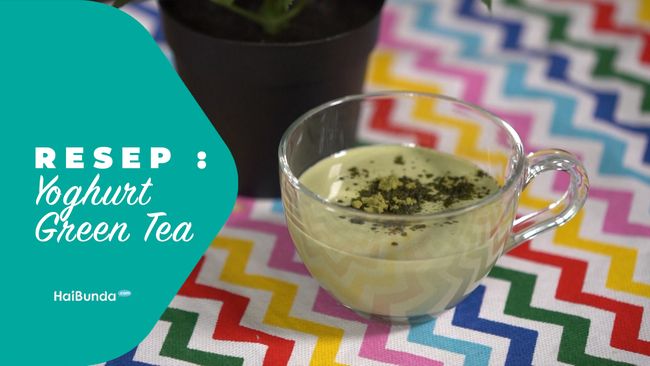 Resep Yoghurt Green Tea