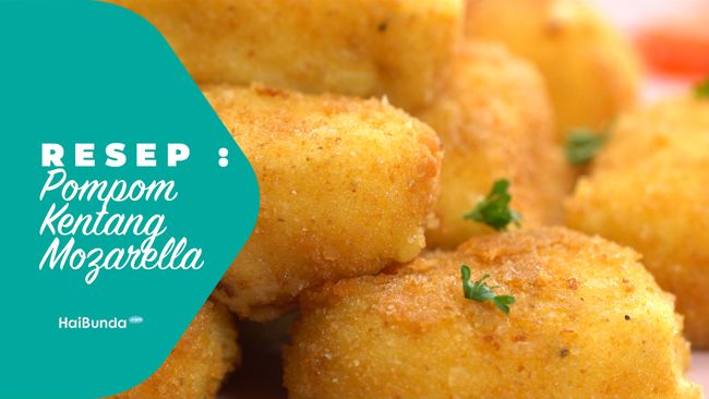 Resep Pompom Kentang Mozarella