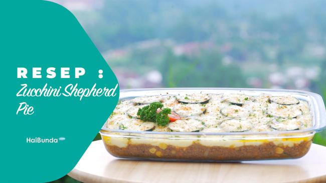 Resep Zucchini Shepherd Pie