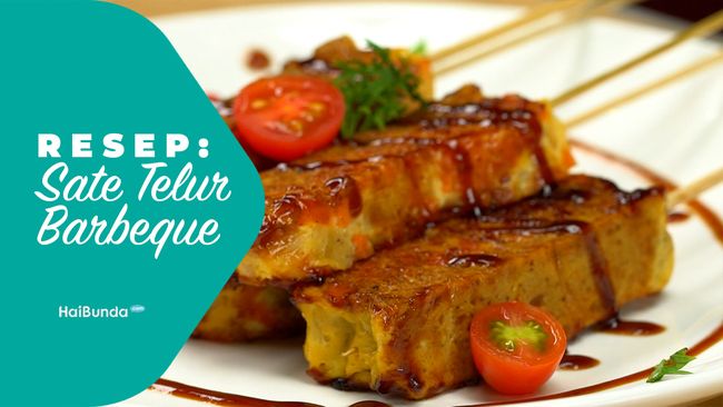 Resep Sate Telur Barbeque