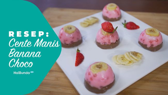 Resep Cente Manis Banana Choco