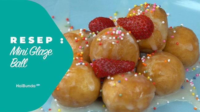 Resep Mini Glaze Ball